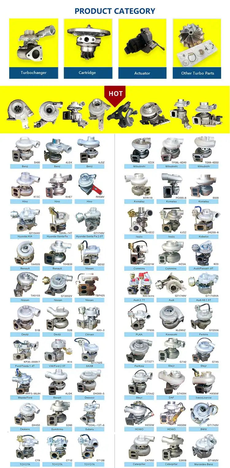 High quality turbocharger for ISUZU RHF5 8982435610 We can accurately ...