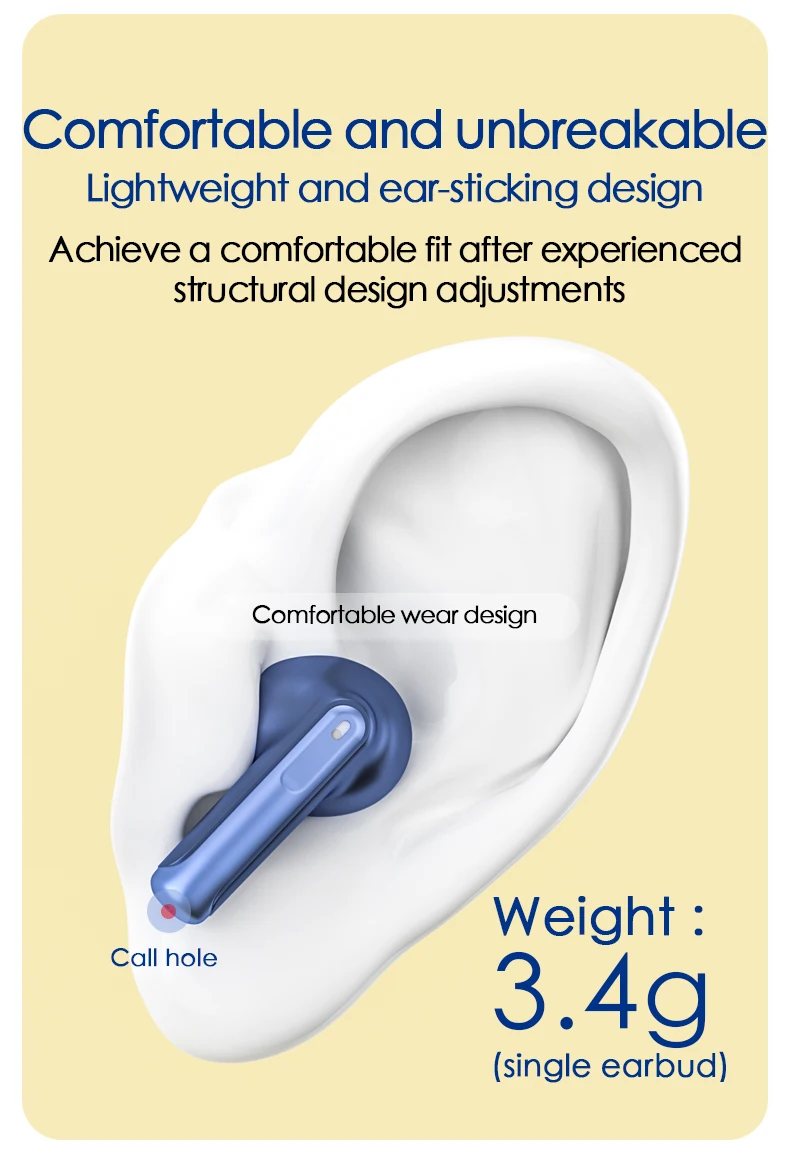 VALDUS ANC Earbuds True Active Noise Cancellation ENC Low Latency TWS ...