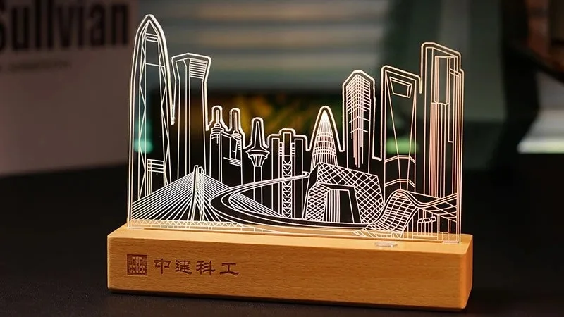 Custom Enterprise Building Anniversary Commemorative City Landmark ...