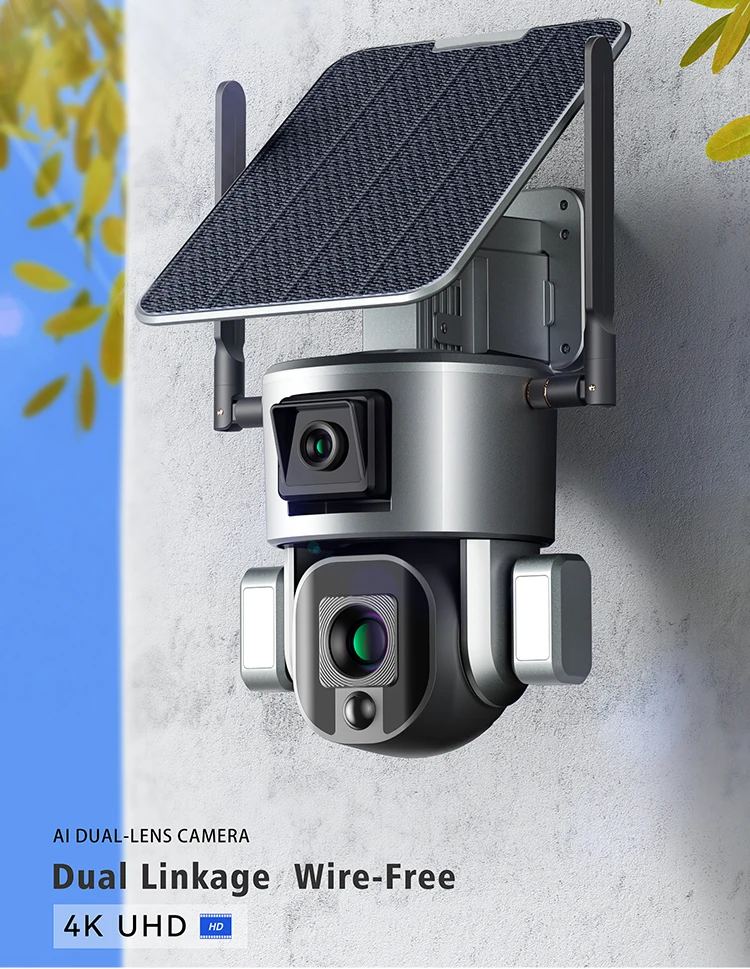 HONEYGUARD 4K HD Solar IP Wifi Camera - Night Vision Security