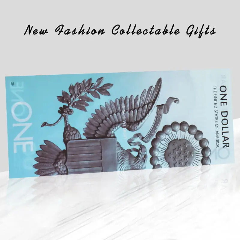 Custom US Faker Paper Banknotes - Gold Banknote Dollars