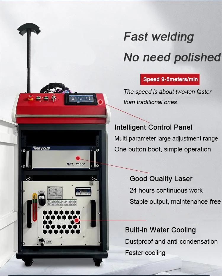 1kw to 3kw Handheld Fiber Laser Welding Machines for All Needs