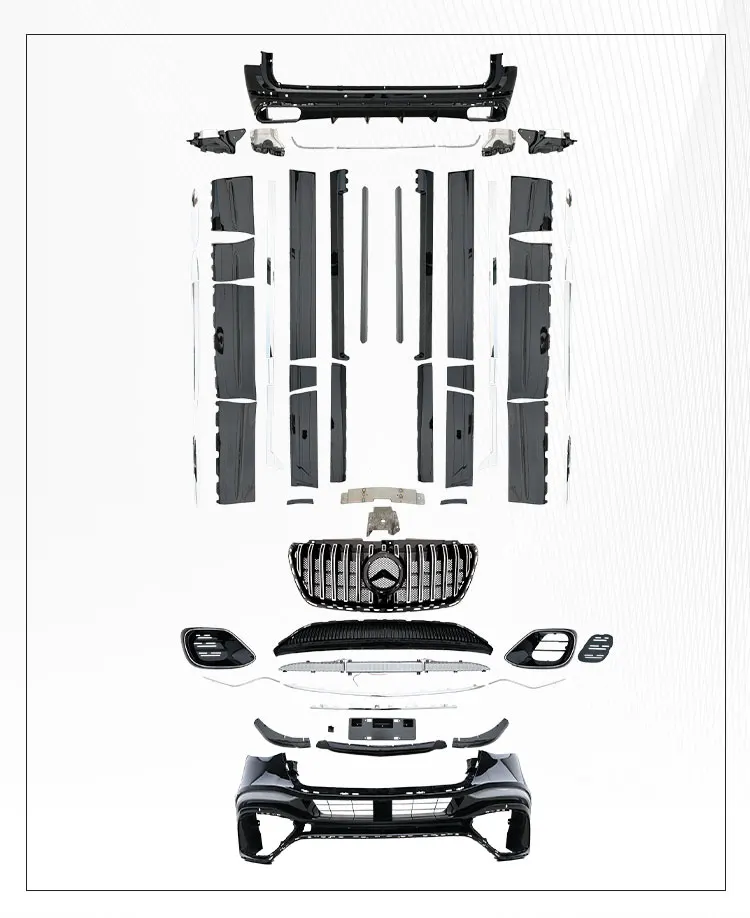 New Sprinter Van Body Kit Front Bumper Grille Facelift Van Conversion ...