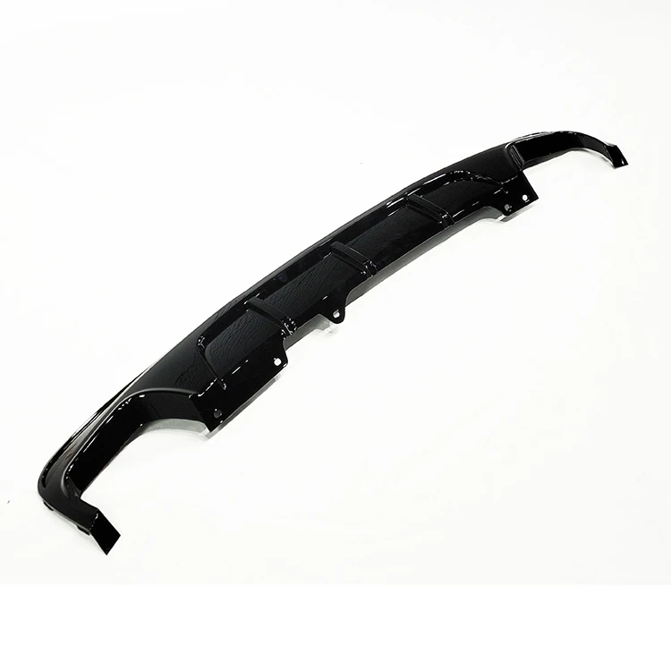 Gloss Black M-performance Rear Diffuser Modify Body Kit For Bmw 5 ...