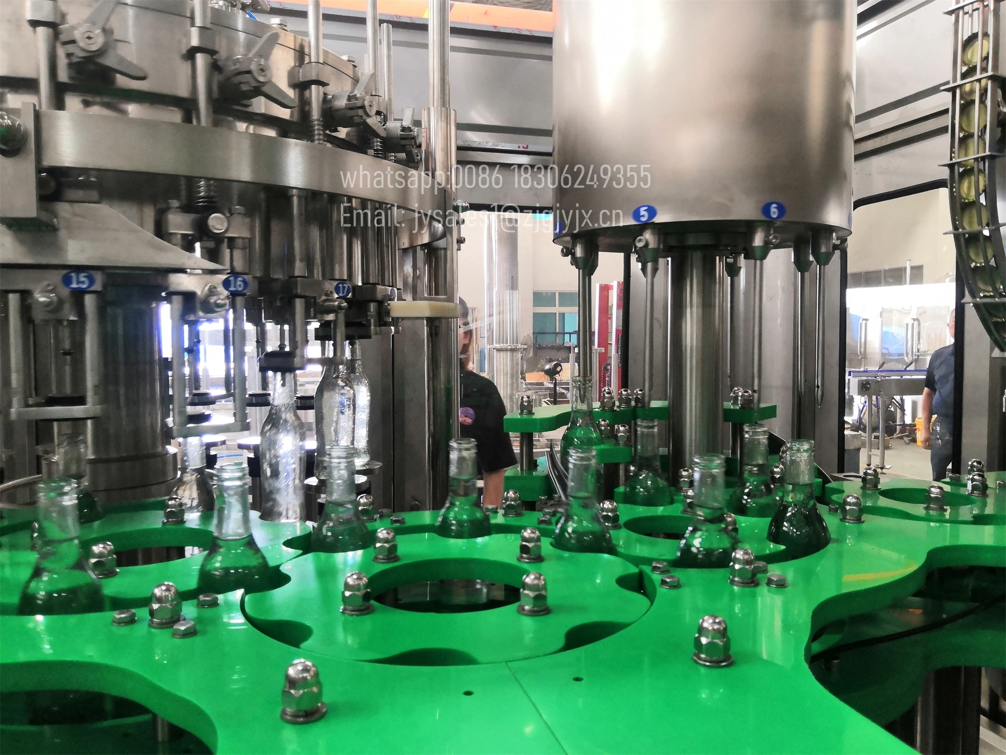 Turnkey Project Glass Bottle Sparkling Wine Making Filling Capping ...