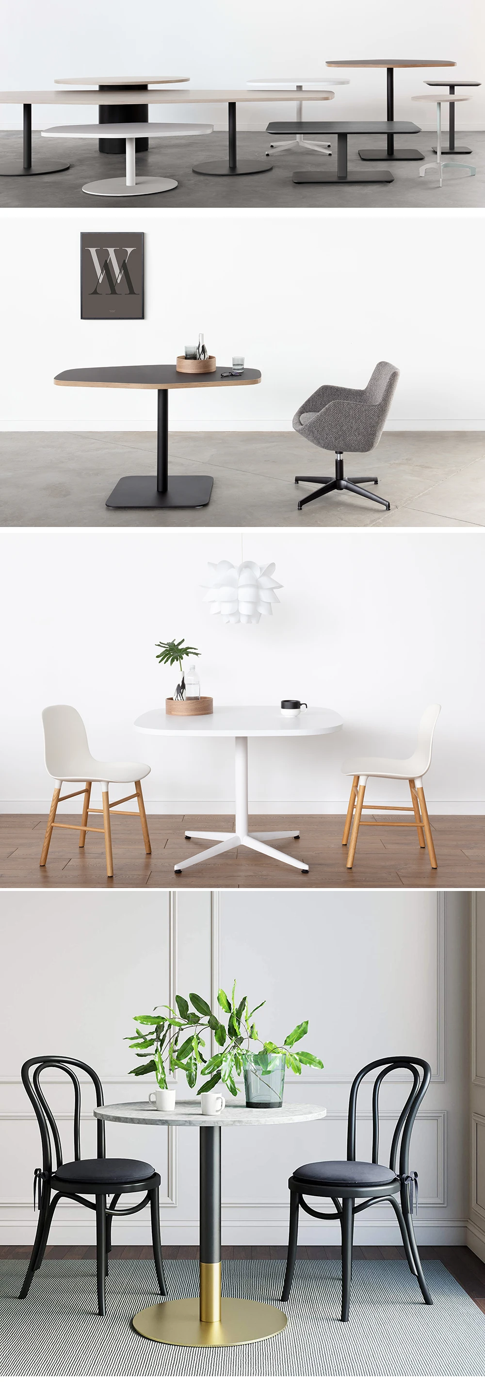 Dining Office Conference Table Base Furniture Tulip Base Table Legs ...