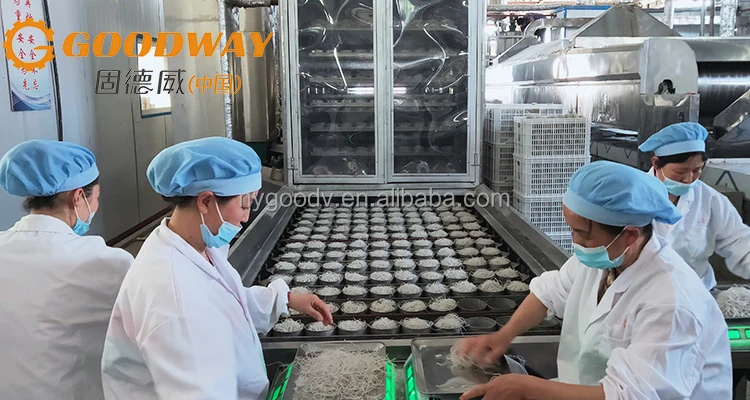 1000kg/day Extruded Starch Vermicelli Processing Machine Forming And ...