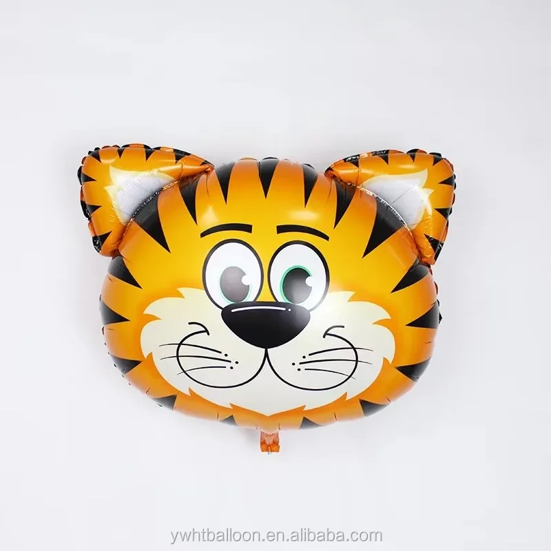 Globos Tiger - Multi Specification Animal Head Balloons