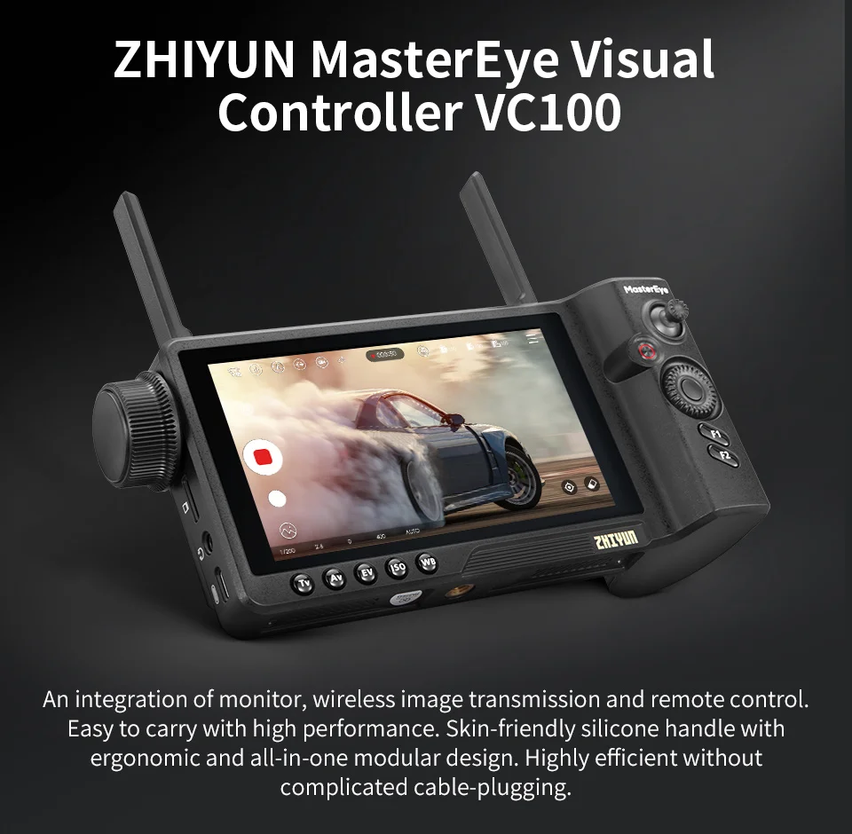 Zhiyun Cov04 Mastereye Visual Controller Vc100 for Weebill 2 Gimbal ...