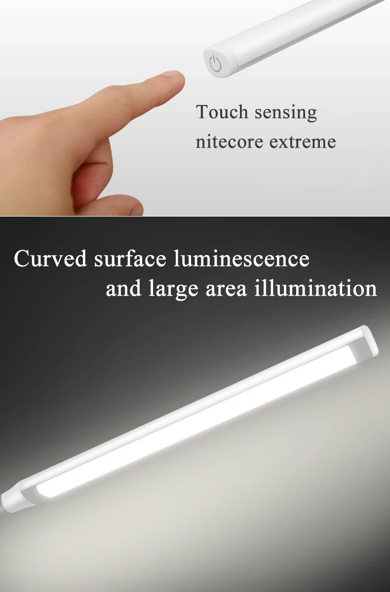 Modern Touch Dimmer Button Led Desk Bedroom Night Light Bedside Reading ...