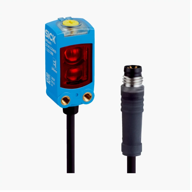 SICK Industrial Automation 24VDC Diffuse Reflection Photoelectric Sensor PNP/NPN 635nm 150ms ...