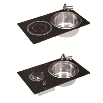 Stainless Steel Sink And Induction Cooker Combination Unit For Rv Boat ...