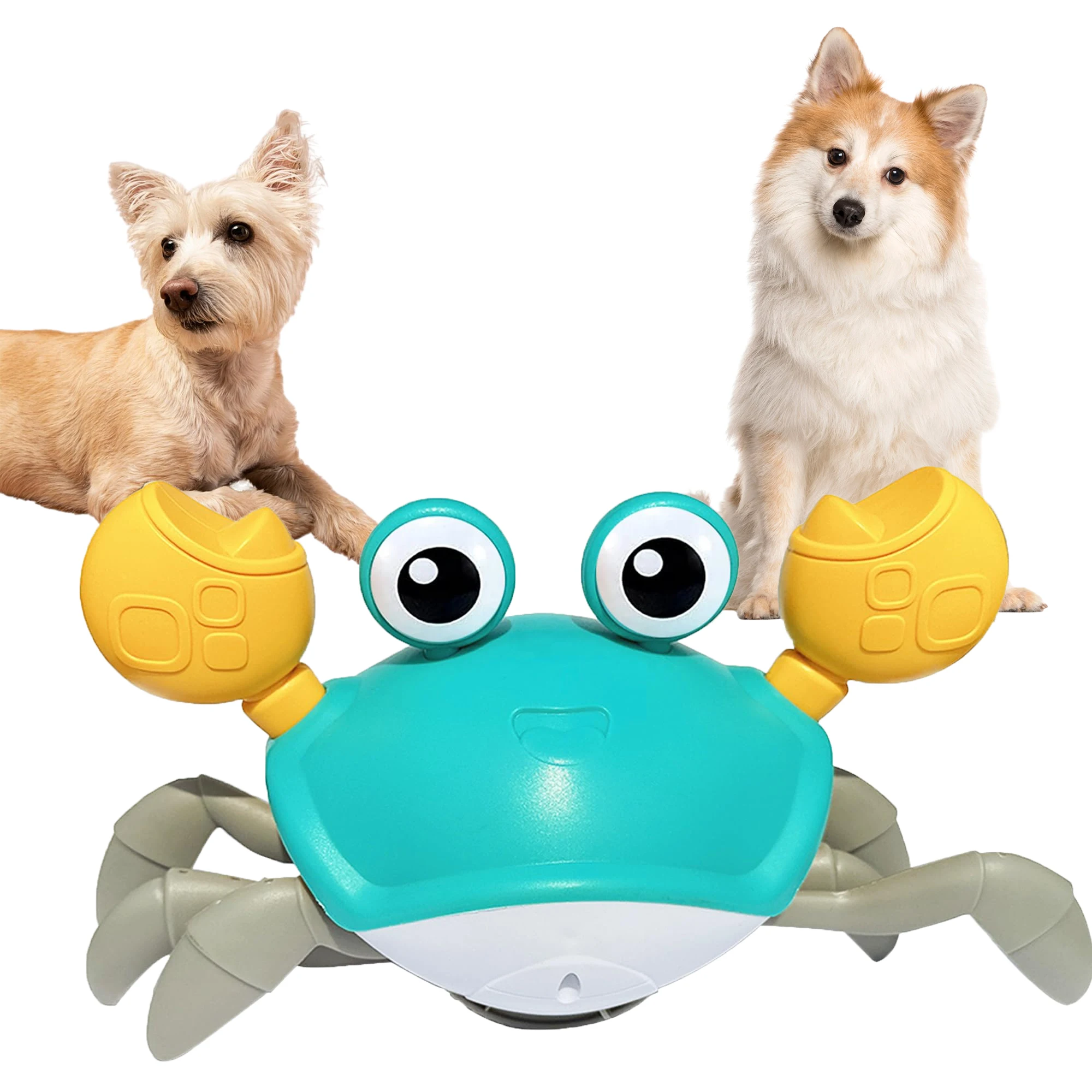 Induction Crawling Crab Tummy Time Pet Dog Cat Automatic Crawling Crab ...