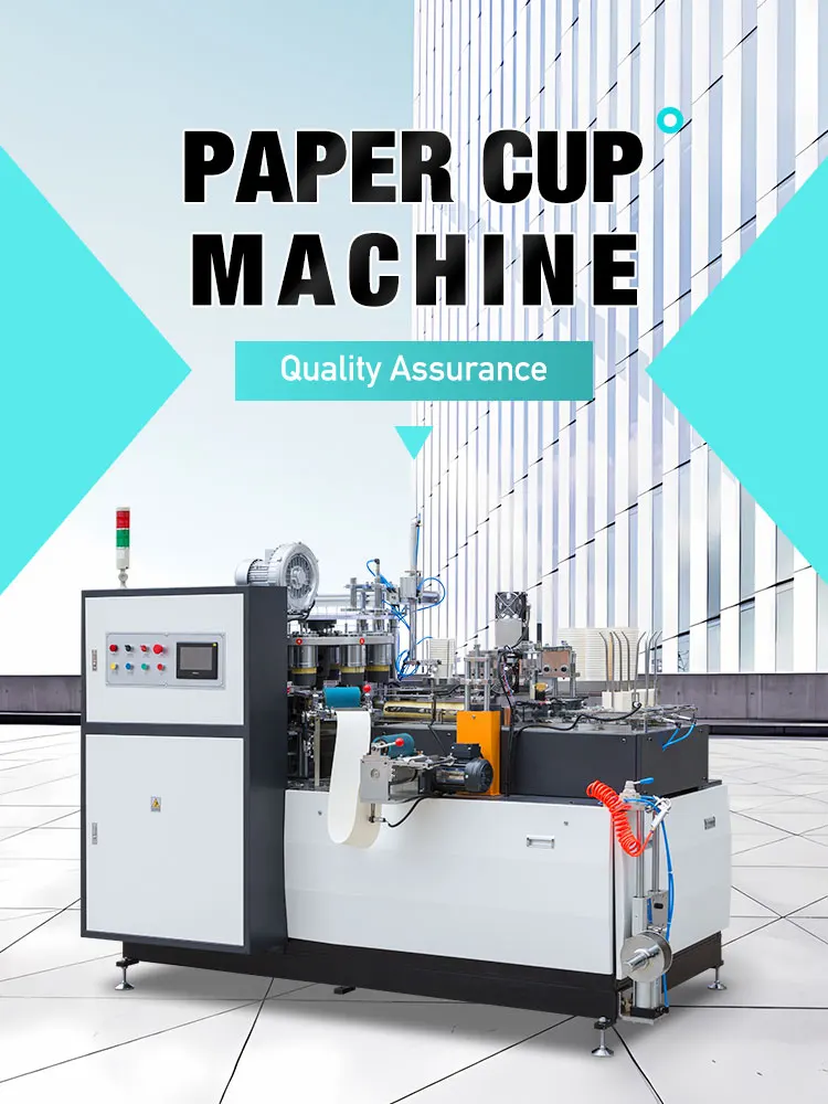 Double Wall Paper Cup Forming Machine - Automatic & Efficient