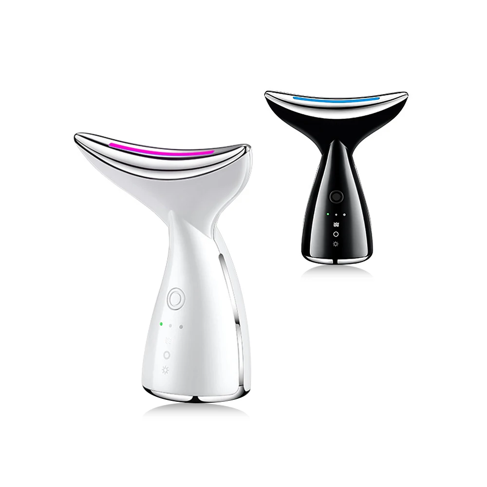 Handheld Electric Ems Neck Face Lifting Massager Anti Wrinkle Neck ...