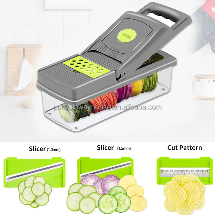 Gloway Multifunctional Vegetable Cutter - Efficient Kitchen Tool