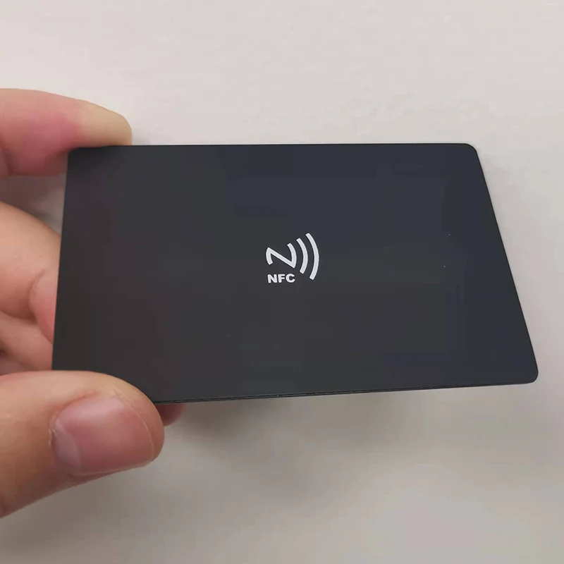 Contactless ID IC Smart RFID Chip NFC Metal Business Card
