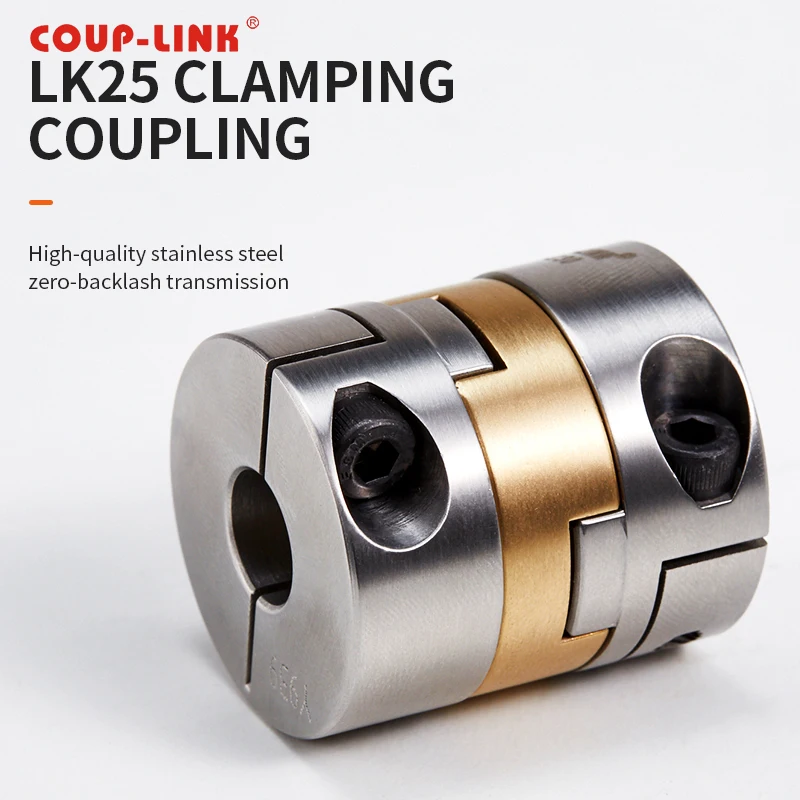 Coup-link Clamp Shaft Coupler Stainless Steel Hub Copper Body Coupling ...