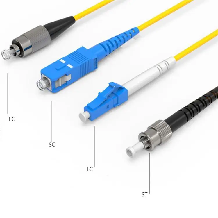Hot Sale 0.9mm 2.0mm 3.0mm Sc St Fc Lc Upc Apc Fiber Optic Connectors ...