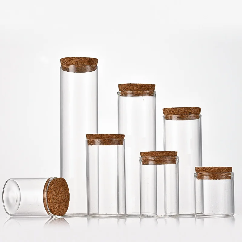 Wholesale Glass Test Tube with Cork - Customizable Vials