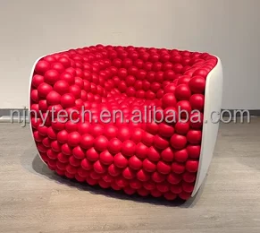 Modern Fashion Creative Ball Shaped Bubble Sofa Designer Fiberglass ...