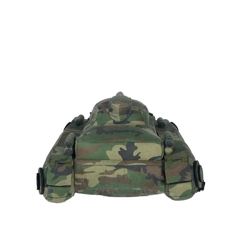 Simulation Tank Plush Pillow Soft Army Green Weapon Stuffed Doll ...