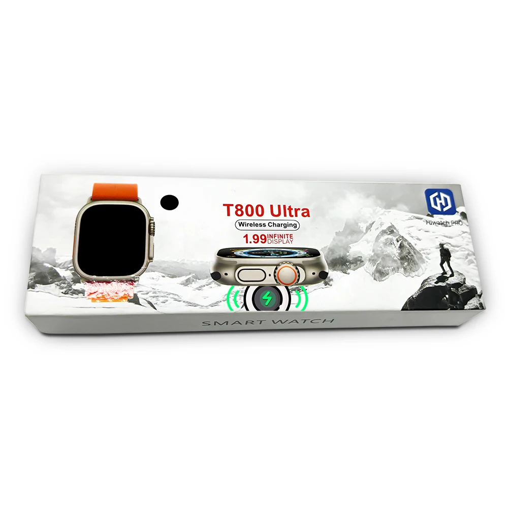 T800 Ultra Smartwatch Series 8 Heart Rate Sleep Tracking Bt Call For ...