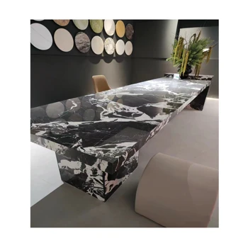 Luxury Modern Sintered Stone Slabs Countertops Kitchen Island Floating ...