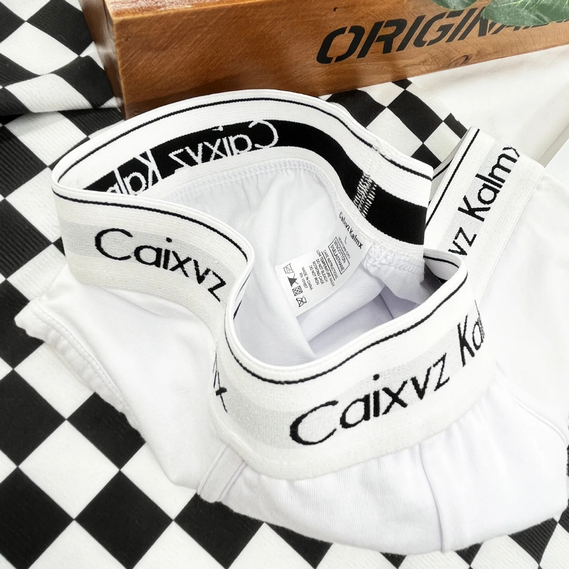 CX626 Men's Mid-Rise Briefs Custom Logo Underwear with Breathable ...