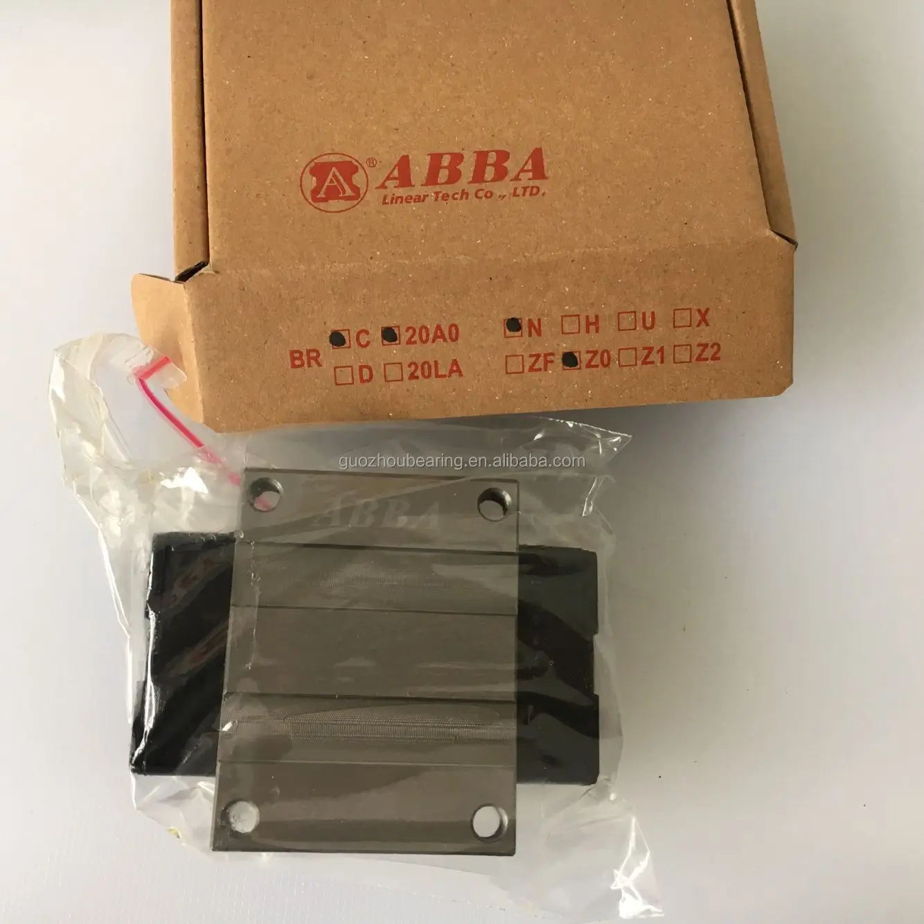 ABBA Linear Guideway BRC20A0 - High Rigidity & Load
