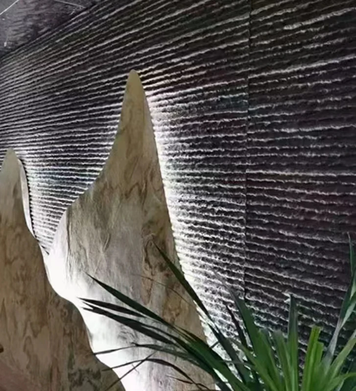 China Customized Artificial Stone Pu Wall Panel Pu Rock Panel Faux ...