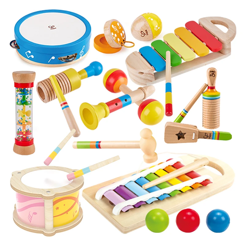 Baby Music Instrument Toy Wooden Children Kids Musical Funny Preschool ...