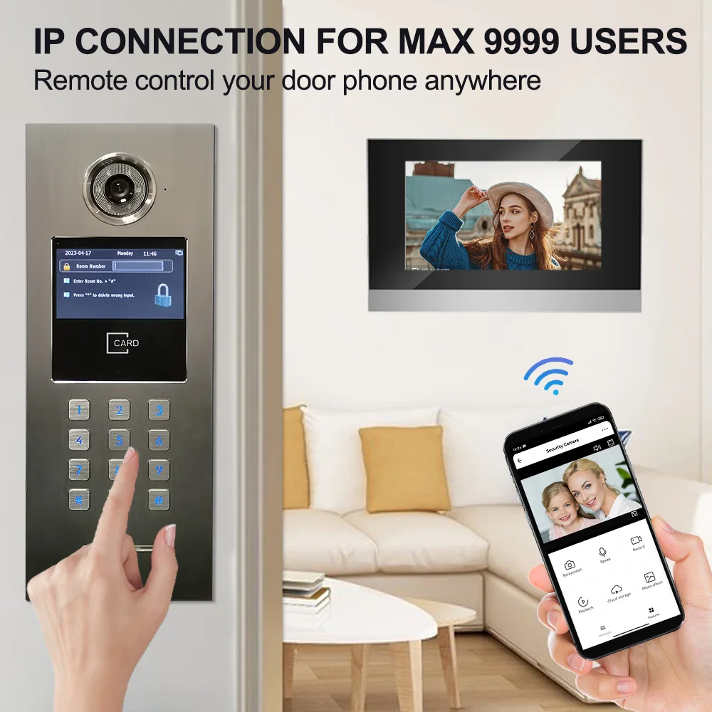 VIDEW Door Intercom - Secure & Convenient Video Doorphone