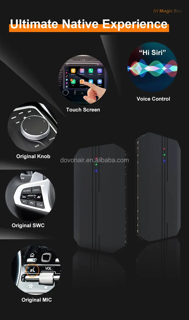 CarPlay Box 8 128 Car Android Box Android 13 System Magic Smartbox ...