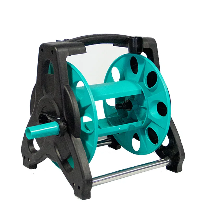 Manual Hand Crank Rewind Garden Hose Reel Cart Rack Holder - Buy Hose ...