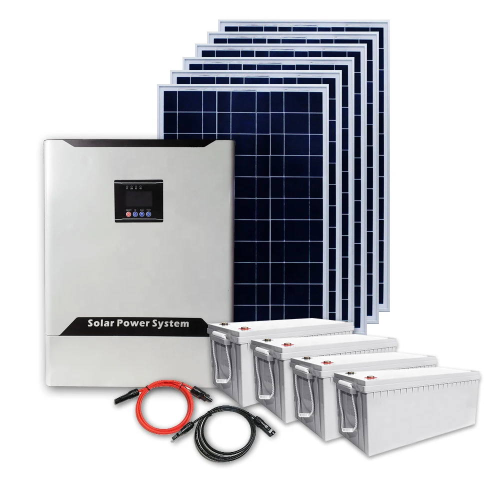 Complete Set Whole House 1kw 3kw 5kw 8kw 10kw 15kw 20kw 30kw Off-grid ...