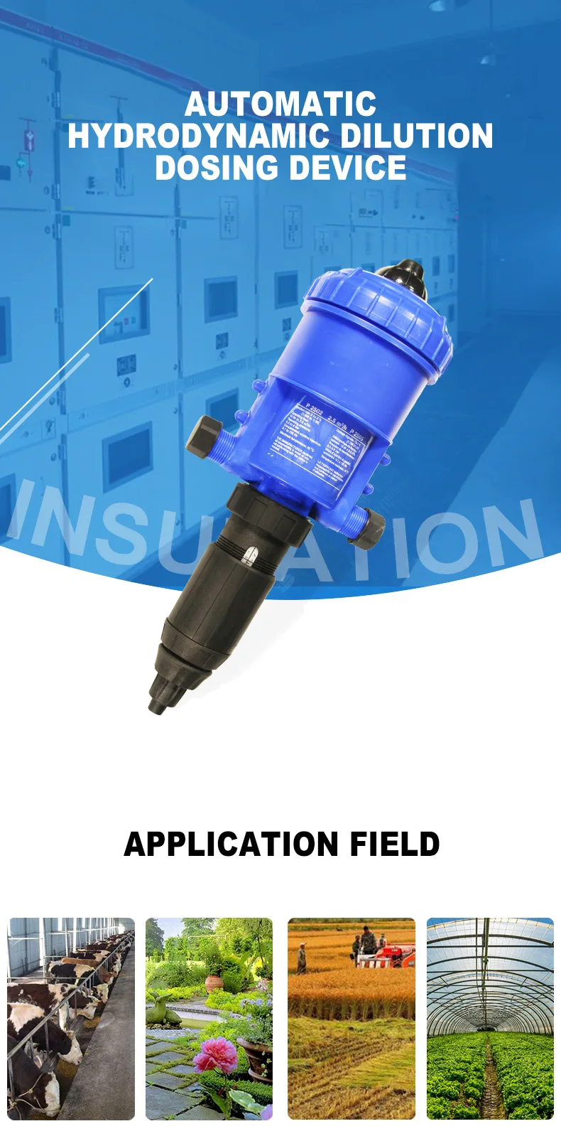 Ratio Dosatron Doser - Precision for Agricultural Irrigation