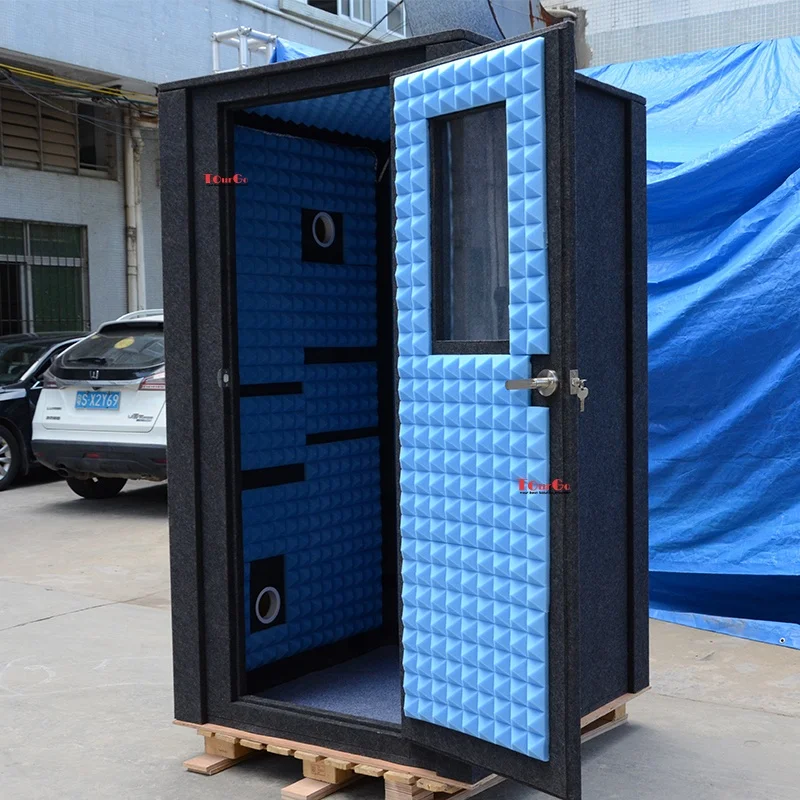 Soundproof Vocal Studio Booth for Optimal Audio Quality, 35-40dB ...