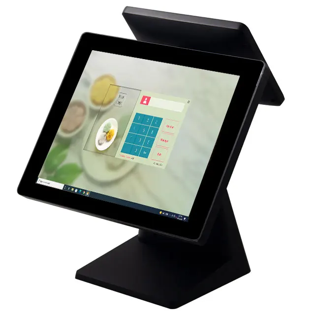 Aluminum Alloy POS HDD-280A with Customized 2nd Display supporting VFD ...