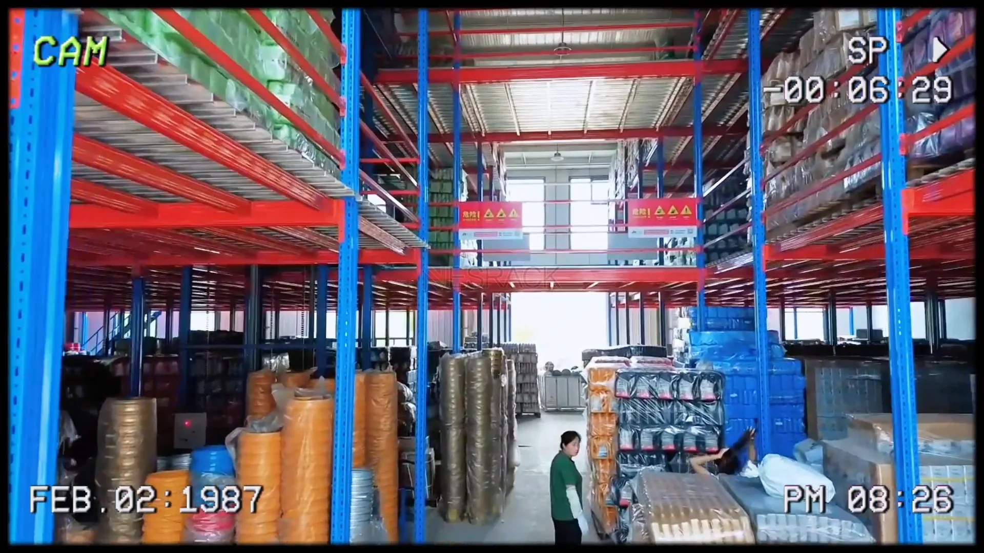 Warehouse Storage Multi-tiers Mezzanine Floor Rack Steel Platform ...