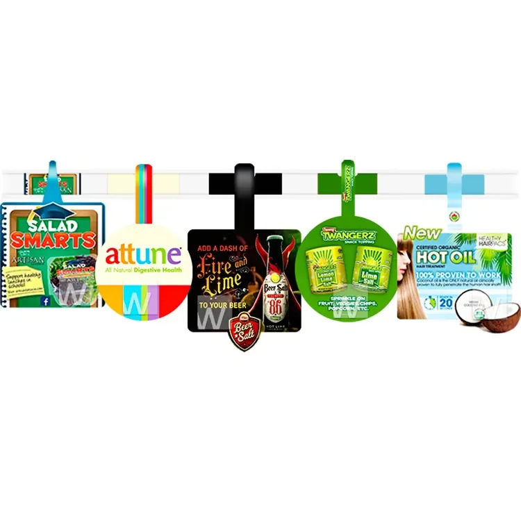 Supermarket Advertising PVC Shelf Talker Display Shelf Wobbler| Alibaba.com