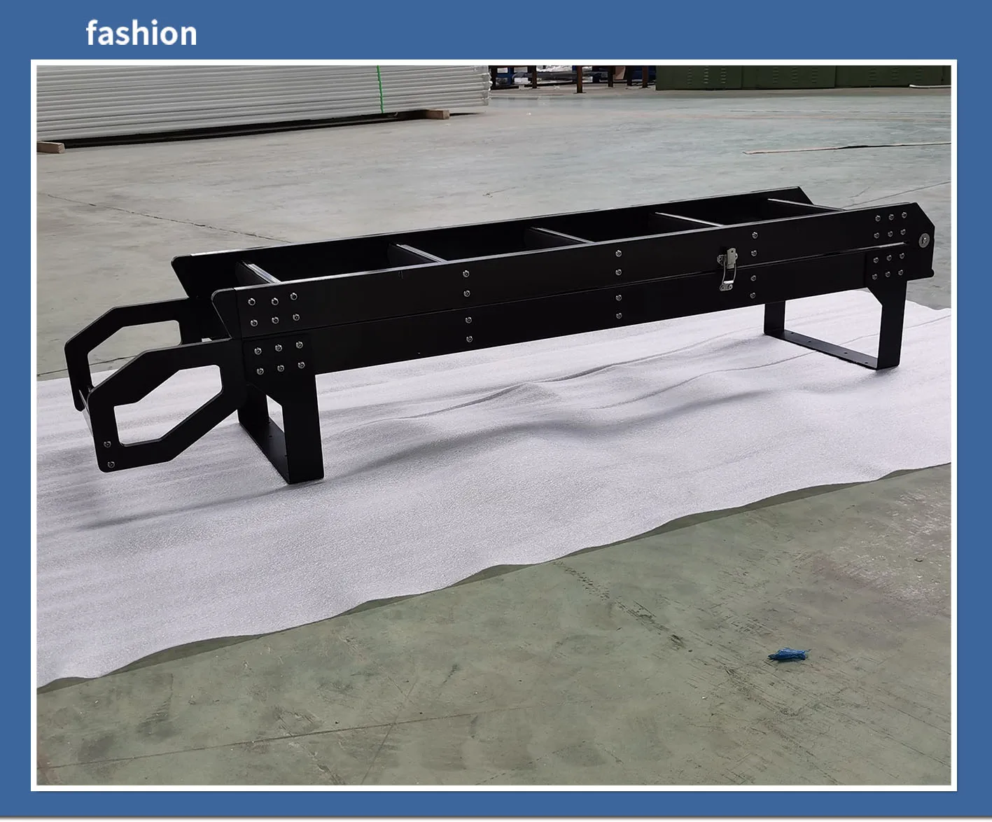 Aluminum Black Ladder Ladder Aluminum Foldable Extension Step Ute ...