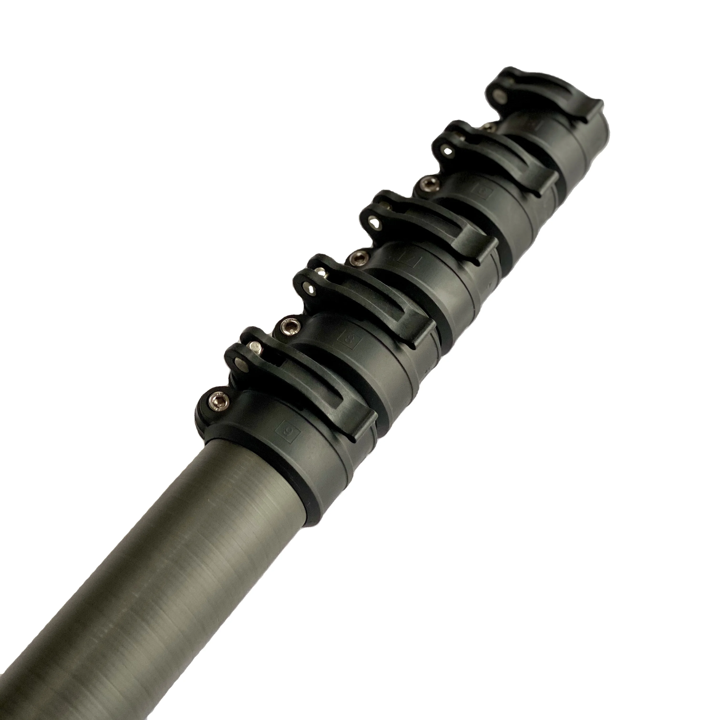 Aluminum Three Section with Locking Tabs - Telescopic Poles