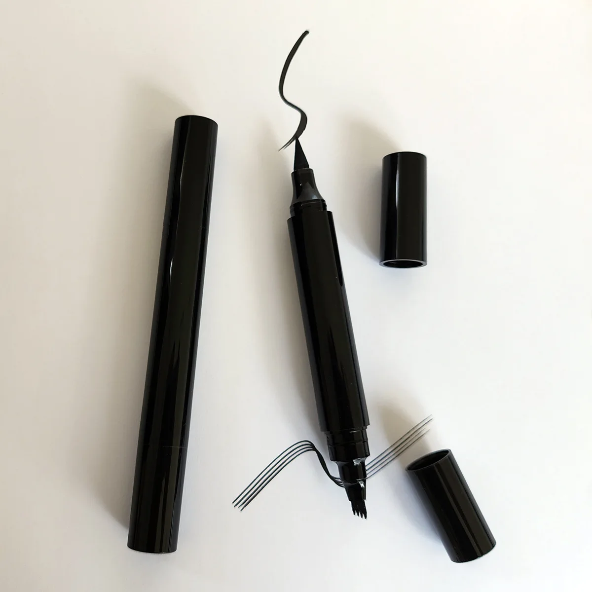 2 In 1 Double Heads Automatic Eyebrow Pencil Tube Waterproof Long ...