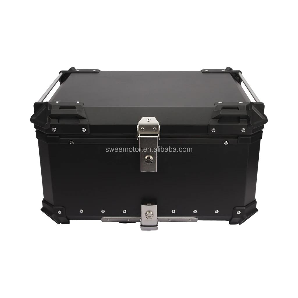 Top Box for Motorcycle Tail Boxes 65L Aluminium Motorcycle Accessories ...