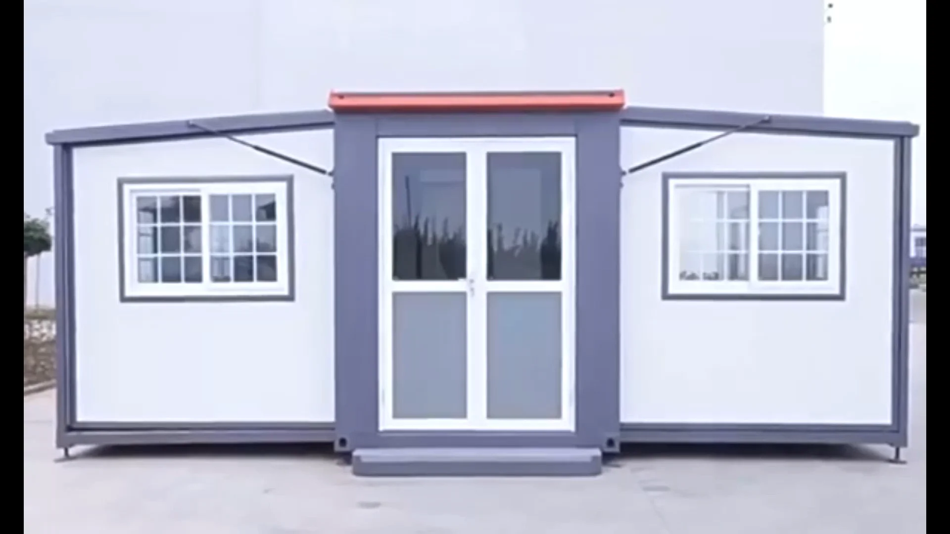Prefabricated Shipping Container Frame House Prefab 20ft 40ft Steel ...