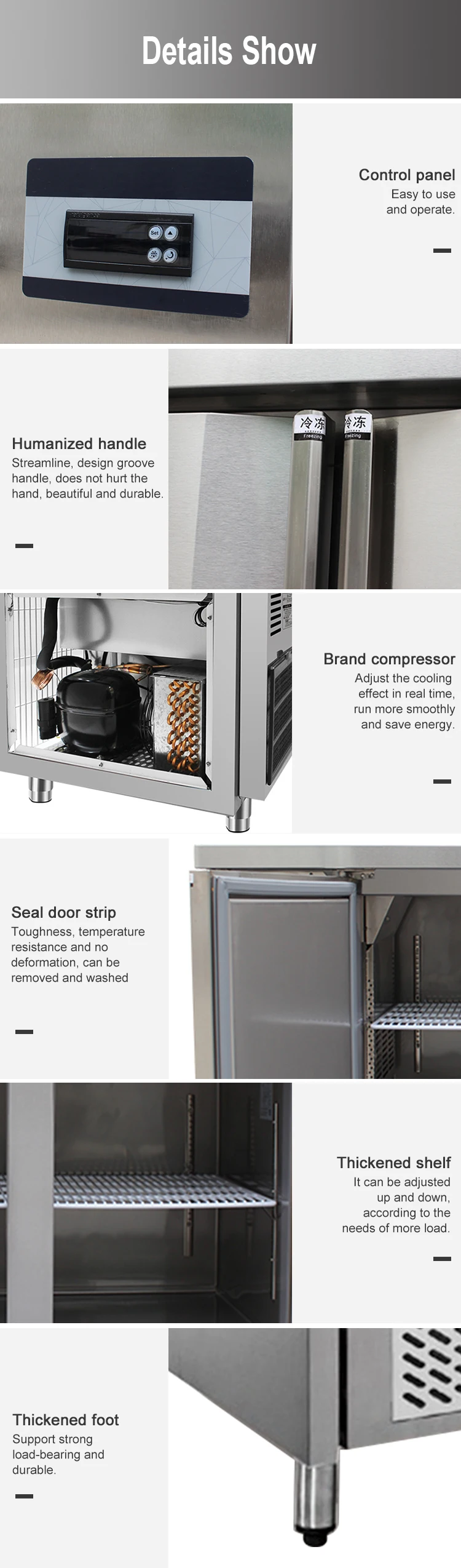 Nevera Trabajo - Customized Commercial Refrigerated Worktable