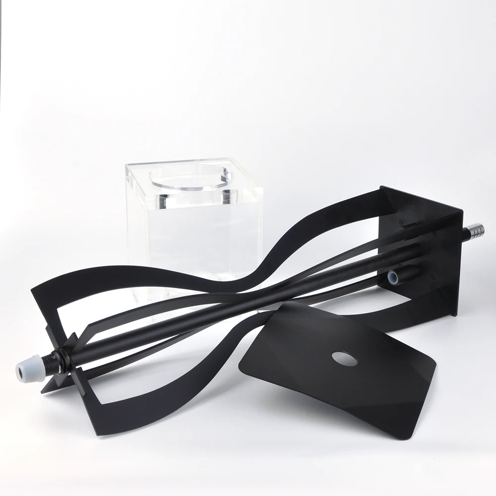 JL-354AH Ager Mazaya Yahya Glass Hookah Chicha Glass Hookah with LED