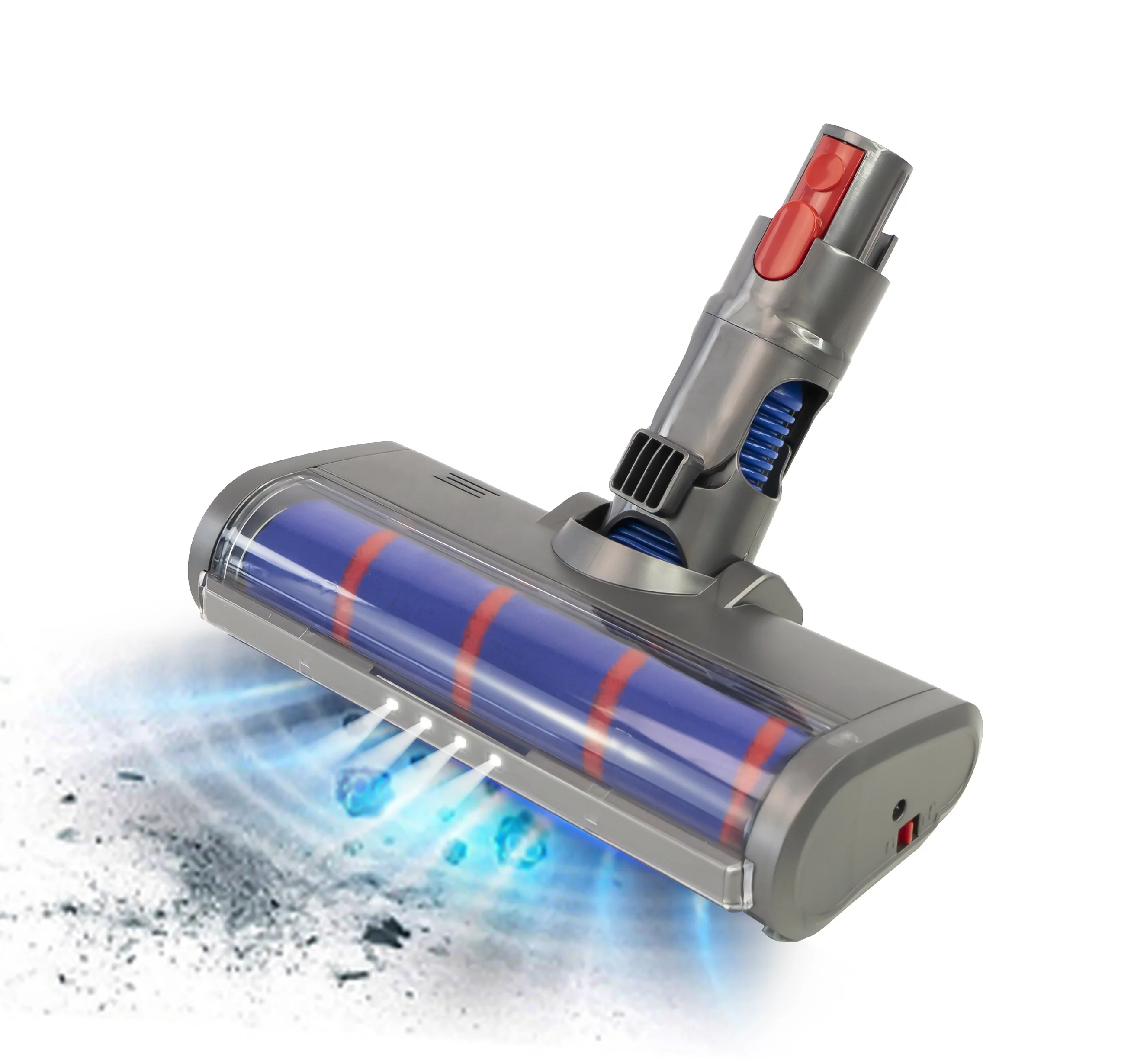 Electric Carpet Hard Floor Vacuum Cleaner Brush For Dysons V7 V8 V10 ...