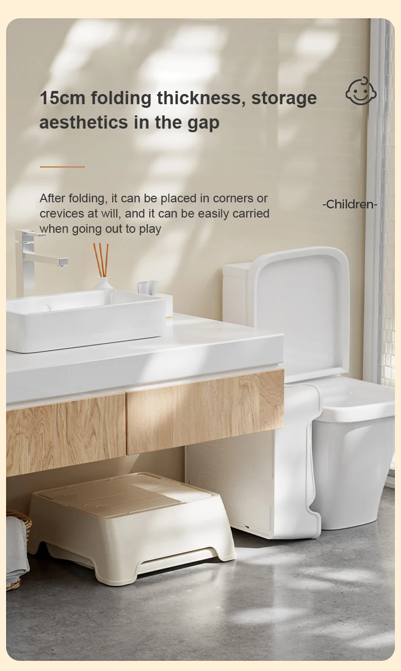 Double Kids Step Stool Removable for Kids Multi-function Anti-Slip ...